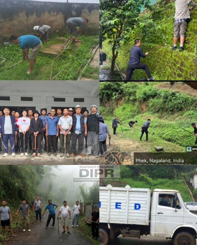 PHEK CONDUCTS MASS SOCIAL WORK | DIPR Nagaland-Department of Information & Public Relations ...